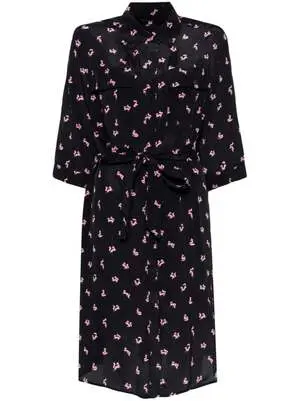 Maison Kitsuné Double Pocket Shirt Dress