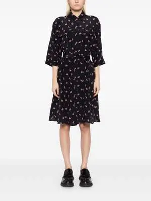 Maison Kitsuné Double Pocket Shirt Dress