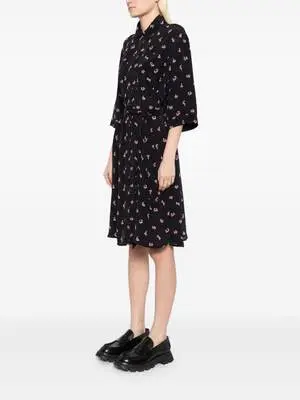 Maison Kitsuné Double Pocket Shirt Dress