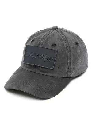 ELENA VELEZ Elena Velez Logo-Patch Cap Grey