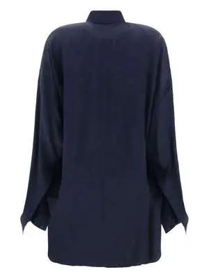 Balenciaga Logo-jacquard Shirt - Black