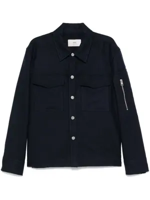 Ami Virgin Wool Shirt