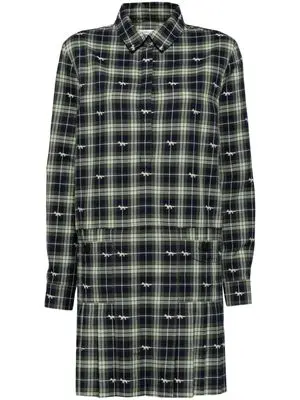 Maison Kitsuné Shrunken Shirt Dress
