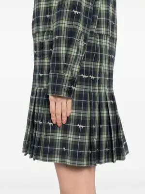 Maison Kitsuné Shrunken Shirt Dress