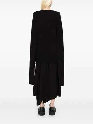 Yohji Yamamoto Layered Hanging Sleeves Top