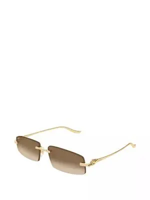 Cartier Panthère De Sunglasses - Gold