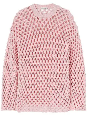 Jil Sander Crochet Knitwear For Men