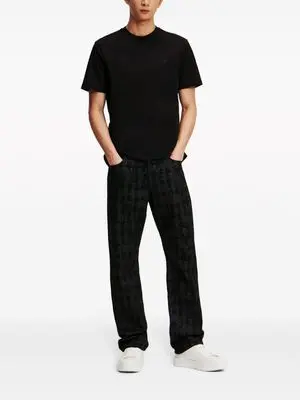 Karl Lagerfeld Kameo Logo-embroidered T-shirt