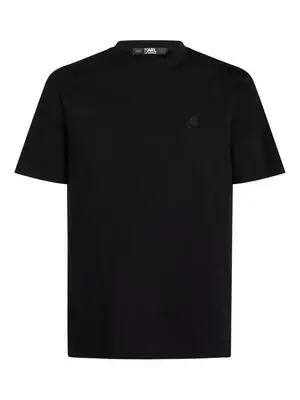 Karl Lagerfeld Kameo Logo-embroidered T-shirt