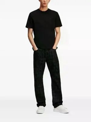 Karl Lagerfeld Kameo Logo-embroidered T-shirt