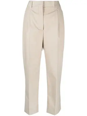 Cropped Leg Trousers