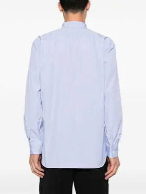 Comme Des Garçons Striped Shirt - Blue