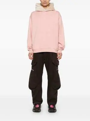 Marni Faux Fur-detailed Hoodie - Pink