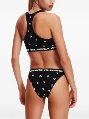 Karl Lagerfeld Ikon Peephole Bralette