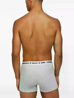 Karl Lagerfeld Logo-waistband Boxers