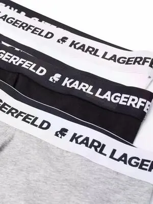 Karl Lagerfeld Logo-waistband Boxers