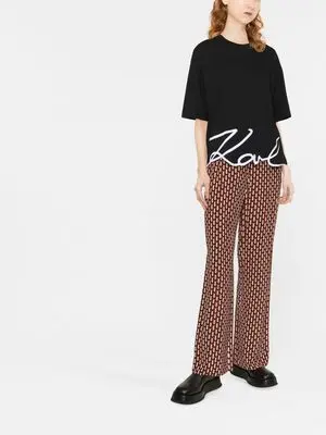 Karl Lagerfeld Signature Hem T-shirt