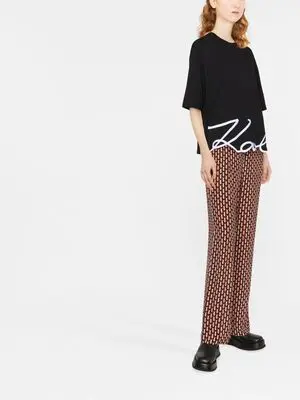 Karl Lagerfeld Signature Hem T-shirt