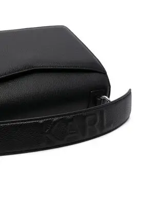 Karl Lagerfeld K/seven Grainy Leather Shoulder Bag