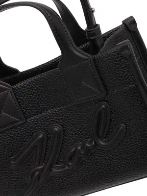 Karl Lagerfeld K/skuare Grainy Tote Bag