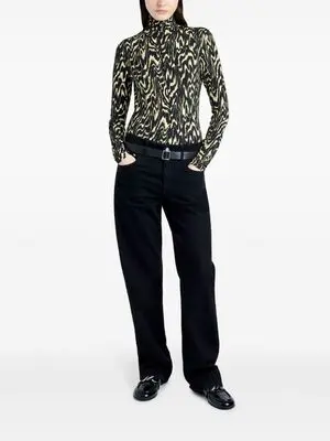 Proenza Schouler White Label Audrey Top - Black