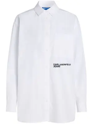 Karl Lagerfeld Office Wear Shirts For Women