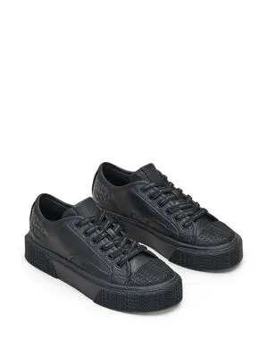 Marc Jacobs Leather Sneakers - Black