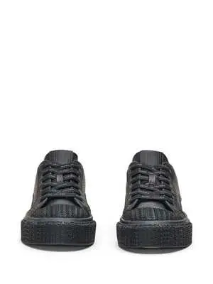 Marc Jacobs Leather Sneakers - Black