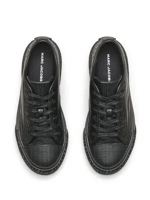 Marc Jacobs Leather Sneakers - Black