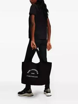 Karl Lagerfeld Rue St-guillaume Tote Bag - Black