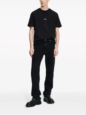 Karl Lagerfeld Straight-leg Jeans - Black