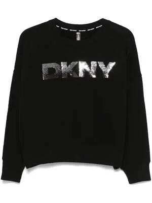 Dkny Sequined Logo Sweatshirt
