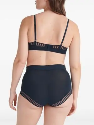 ERES Solange Graphic High-waist Briefs - Blue