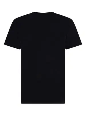 LET'S SWIM Logo-print T-shirt - Black