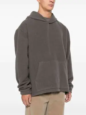 RIER Felted Hoodie - Grey