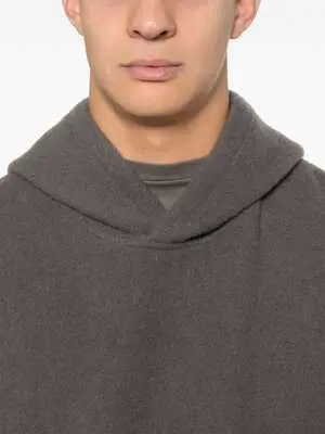 RIER Felted Hoodie - Grey