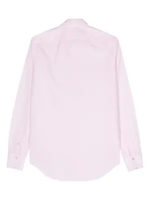 FINAMORE 1925 Poplin Cotton Shirt - Pink