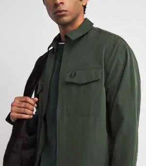 Fred Perry Twin-pocket Logo Overshirt