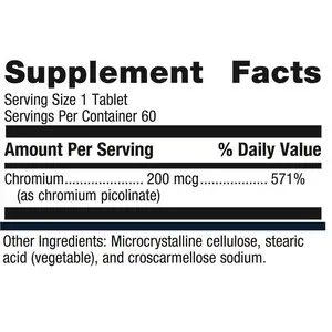 METAGENICS Chromium Picolinate 60 Tablets