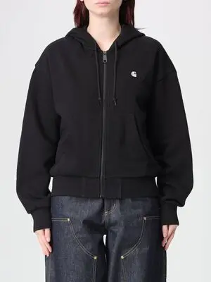 Carhartt Work In Progress Zip Up Hoodie - Black