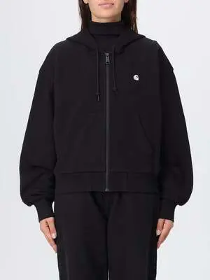 Carhartt Work In Progress Zip Up Hoodie - Black