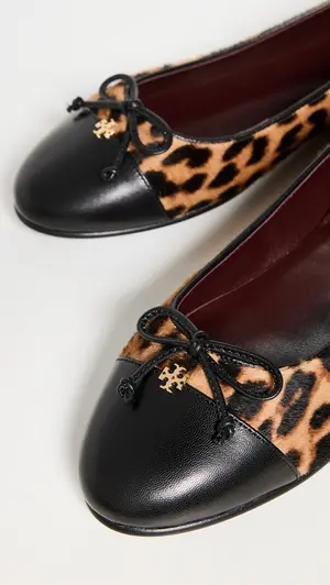 Tory Burch Cap-toe Ballerina Flats