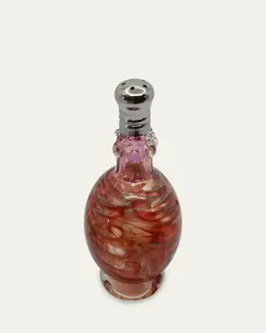 GLASS ACT Festival Cloud Salt And Pepper Shakers - Red