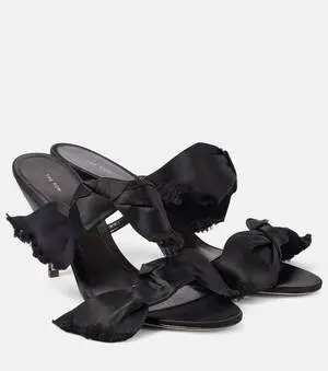 THE ROW Vika Satin Sandals