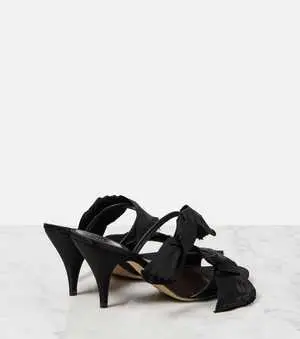 THE ROW Vika Satin Sandals