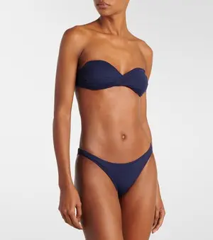 Melissa Odabash Alba Bikini Bottoms - Blue