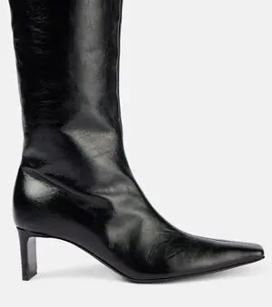 Khaite Ona 55 Leather Knee-high Boots