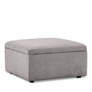 Bloomingdale'S Alice Medium Square Storage Ottoman, In Fabric - Artisan Praline