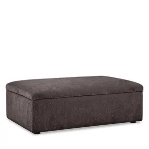 Bloomingdale'S Auburn Large Rectangle Storage Ottoman, In Fabric - Opulent Seal