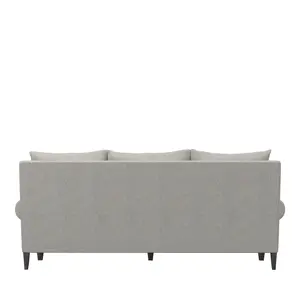 BERNHARDT Isabella Gray Fabric Sofa - - Grey